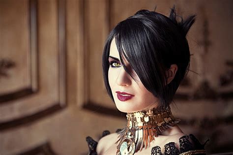 Hd Wallpaper Women Cosplay Dragon Age Morrigan Dragon Age