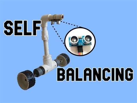 Wheeled Self Balancing Robot Arduino L D HC SR Arduino Project Hub