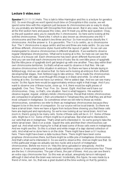 Lecture 5 Transcript Lecture 5 Video Speaker 1 000000 Hello This Is Talk To Mike