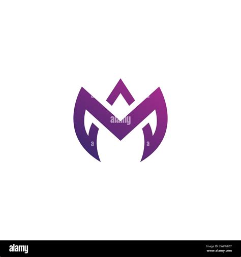 M Logo Template Am Logo Vector Stock Vector Image And Art Alamy