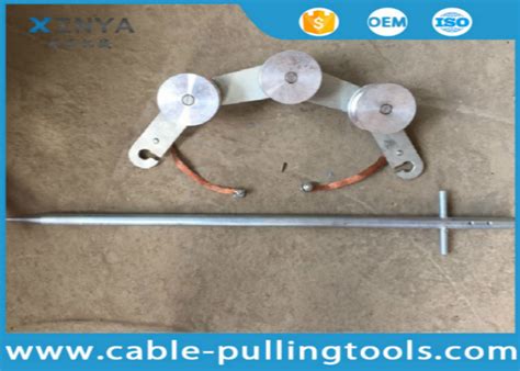 Aluminum Alloy Shl75d Hook Grounding Pulley Block 6 38mm Conductor Wire