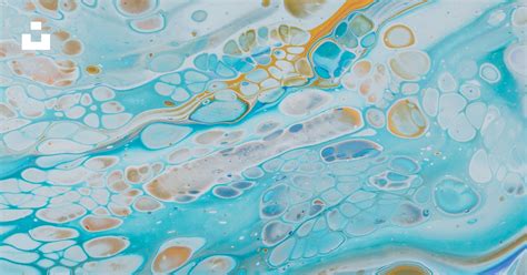 노란색과 파란색 셀 그림 사진 Unsplash의 무료 텍스처 이미지