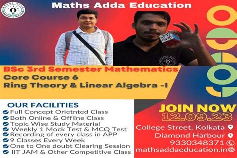 Ring Theory And Linear Algebra I