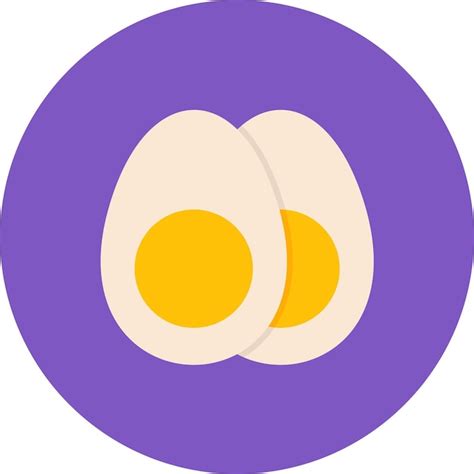 Premium Vector Boiled Egg Flat Illustration