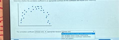 Solved Determine Whether The Correlation Coefficient Is An Chegg