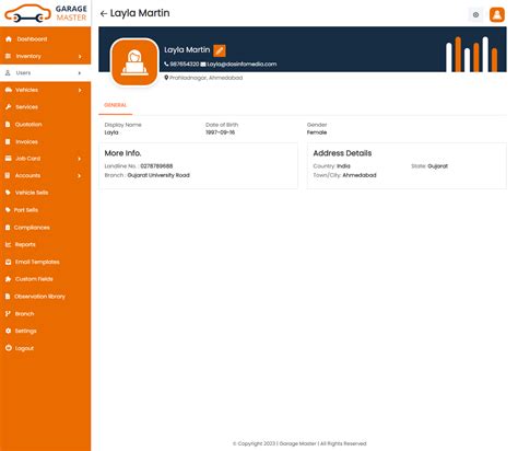 Garage Management System Documentation