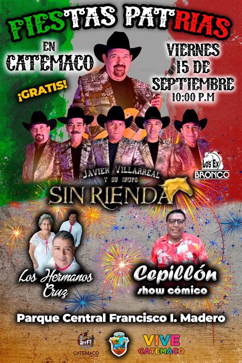 Fiestas Patrias Catemaco 2023 Ferias de México