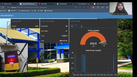 Energy Meter With Lora Based On Node Red Youtube