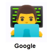 Meaning Of Man Technologist Emoji In 26 Languages