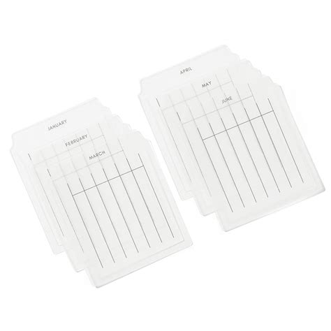Clear Index Tabs Of Aspen Curated Ts
