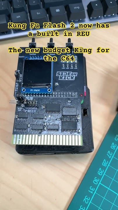 c64 new kung fu flash 2 floppy and reu for under 30 c64 commodore