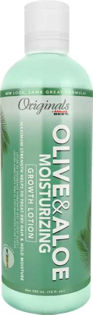 Organics By Africas Best Olive Oil Growth Lotion 12 Fl Oz 355ml £14
