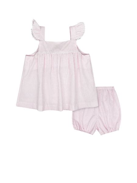 Sally Swing Set Pink Seersucker Sissy And Bean