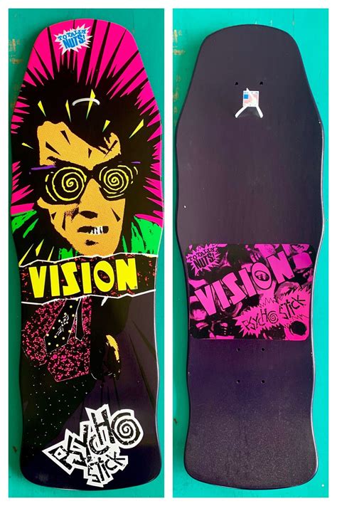 Vision Psycho Stick Reissue Old School Skateboards Skateboard