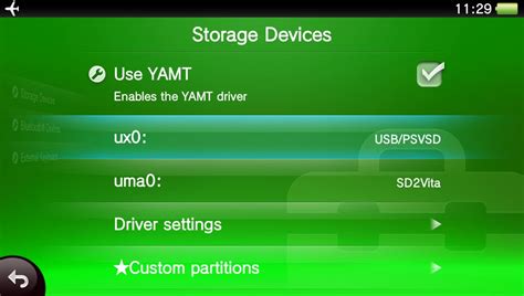 YAMT Vita Vita Homebrew Apps Utilities GameBrew