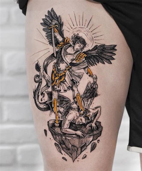 São Miguel arcanjo Archangel tattoo Archangel michael tattoo Tattoos