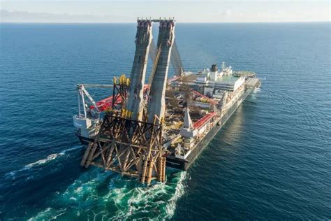 Allseas Pioneering Spirit Removes Two Tyra Jackets