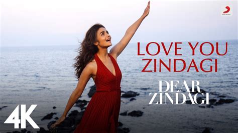 Love You Zindagi 4k Video Dear Zindagi Alia Bhatt Shah Rukh