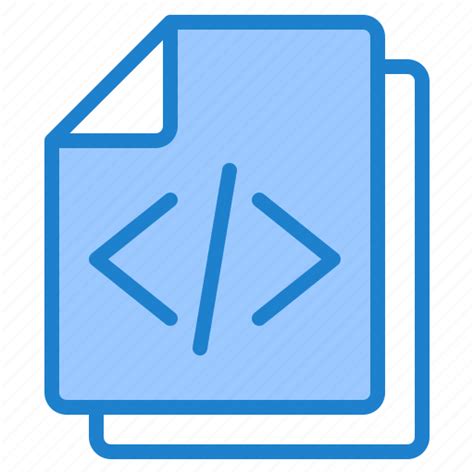 Code File Document Format Extension Icon Download On Iconfinder