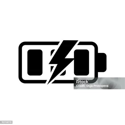 배터리 부하 아이콘 벡터 일러스트 레이 션입니다 평면 디자인 Eps 10 0명에 대한 스톡 벡터 아트 및 기타 이미지 0명 가득 찬 그림 그리기 Istock