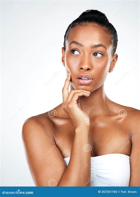 Whats On Your Mind Honey Studio Portrait Of An Attractive Young Woman