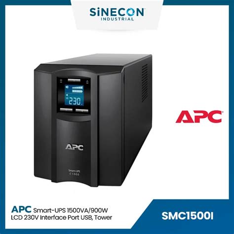 APC เอพซ เครองสำรองไฟ รน SMC1500I Smart UPS C Line Interactive 1500VA 900W Tower