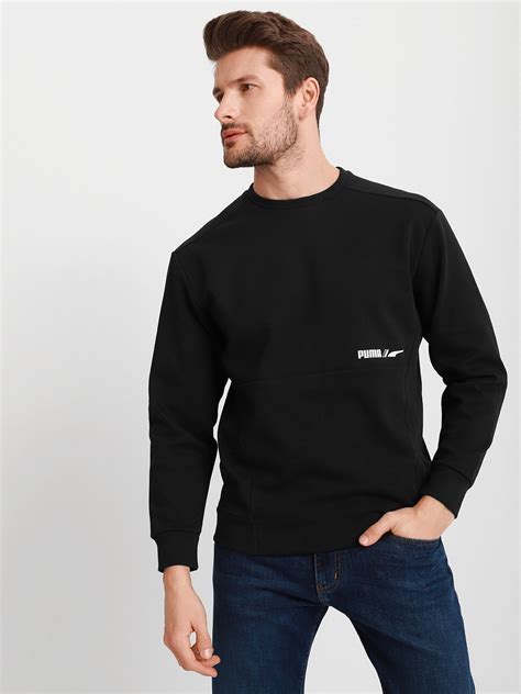 Свитшот PUMA RAD/CAL CREW NECK 58939801 для мужчин, цвет: Чёрный ...