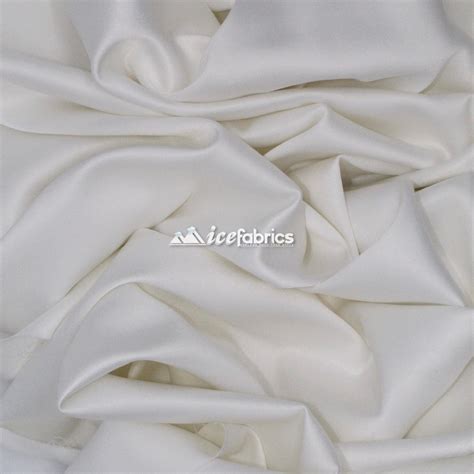 White Fabric Luxury Fabric By The Yard Ice Fabrics