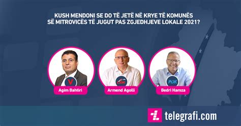 Sondazh Kush Mendoni Se Do Të Jetë Në Krye Të Mitrovicës Pas