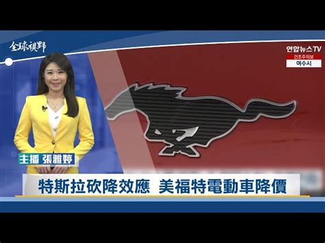 特斯拉砍降效應 美福特電動車降價 中央社全球視野