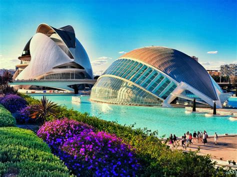 Валенсия Най популярни атракции карта план за разглеждане на забележителности атракции