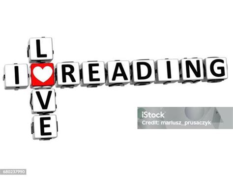 3d 나 사랑 독서 낱말 블록 텍스트 3차원 형태에 대한 스톡 사진 및 기타 이미지 3차원 형태 가로세로 낱말퍼즐 골 스포츠 장비 Istock