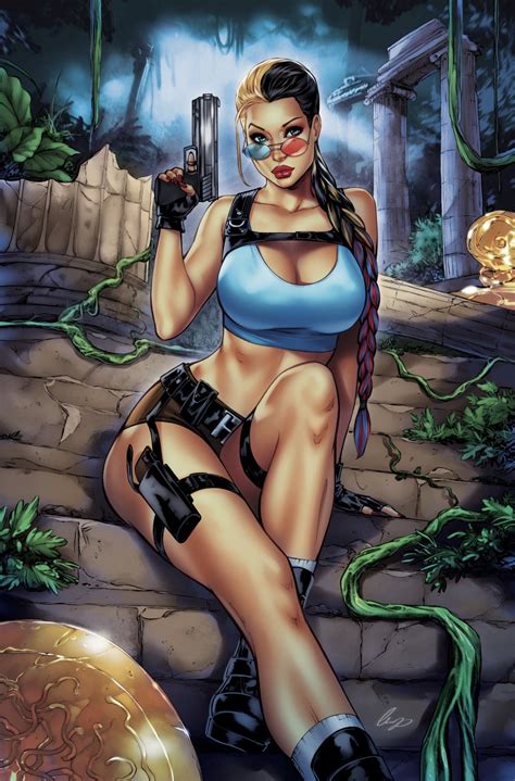 Lara Croft Tomb Raider Drawn By Elias Chatzoudis Danbooru
