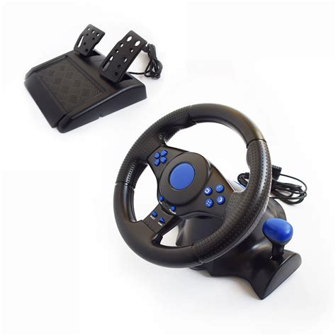 7 In 1 Car Game Controller Racing Simulator Steering Wheel Joystick Full Set For XBox One PS4