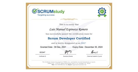 I Passed The Scrum Developer Certified Certification Exam