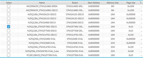 st link not configuring qspi flsah for stm32f746 stmicroelectronics