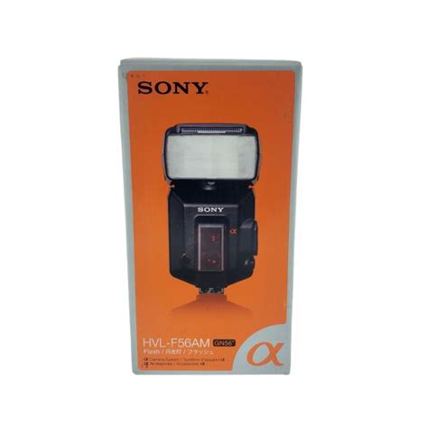Sony HVL F56AM Digital Camera Flash For Sony Alpha Cameras Like New Buya