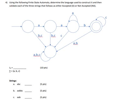 [solved] 4 Using The Following Finite State Autom Solutioninn