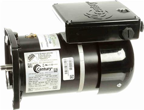 Amazon Com Century Motor VGreen EVO 1 65 THP Square Flange Variable Speed Replacement Motor