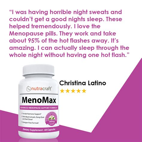 Menomax Menopause Support Nutracraft