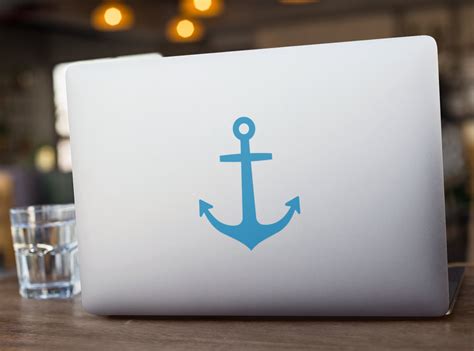 Anchor Decal Vinyl Decal Boat Anchor Decal Ship Or Boat Decal Car Decal