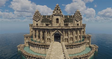 Castle On The Sea Minecraft Map