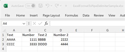 Export An Excel Spreadsheet As A Flat File With Vertical Bar Delimiters — Tyto It Solutions
