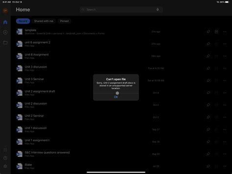 I Have A Document That Says “stored In Unsupported Server Location