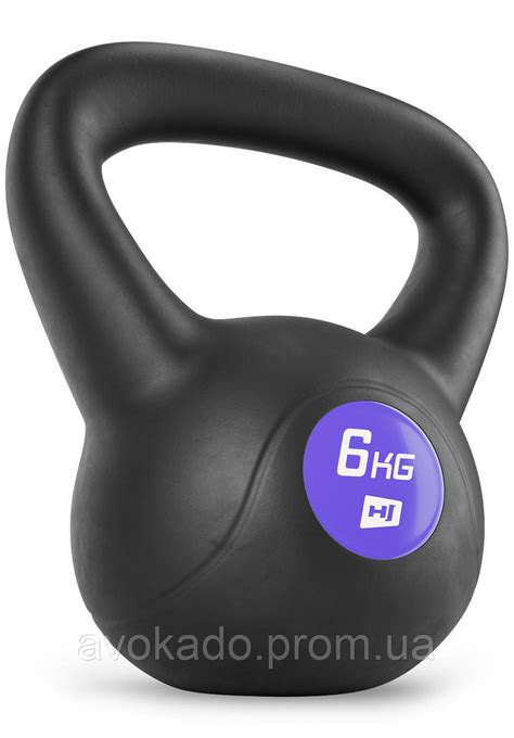 Гиря виниловая Hop-Sport 6 кг HS-PB006KB o (ID#2059849950), цена: 562 ...
