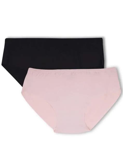 Buy Dchica High Rise Girls Seamless Hipster Panties Pack Of 2