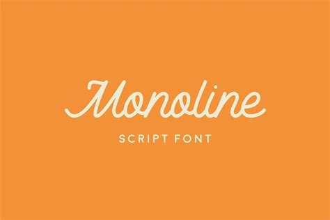 Monoline Script Font A Script Font By StephenBradbury Script Fonts Typeface Design Script