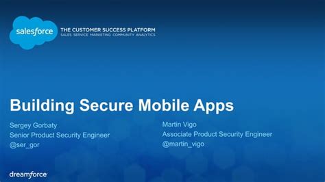 Building Secure Mobile Apps Ppt