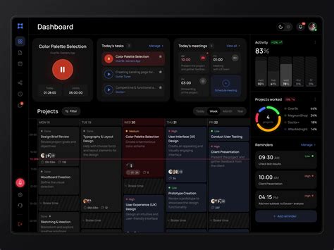 Team Management Dashboard Ui Animation By Shakuro Ui Ux For Shakuro On Dribbble