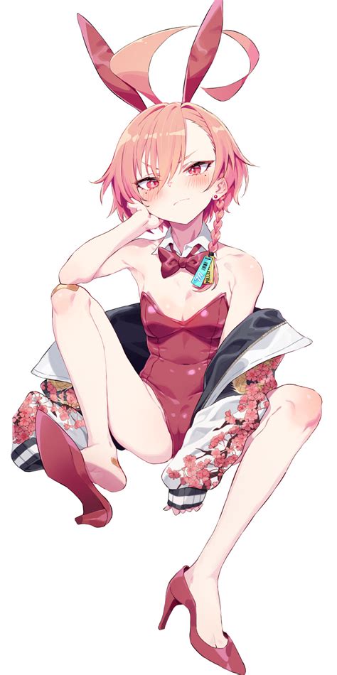 Kunikune Neru Blue Archive Neru Bunny Blue Archive Blue Archive Absurdres Highres